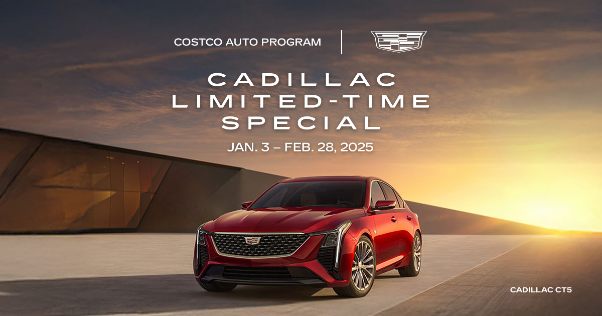 Cadillac CT4 Costco Member-Only Incentive | Costco Auto Program