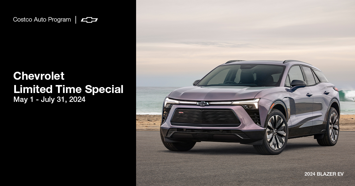Chevrolet Limited-Time Special | Costco Auto Program
