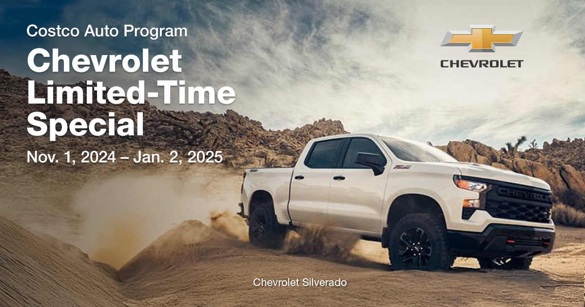 Chevy Suburban Costco Member-Only Incentive | Costco Auto Program