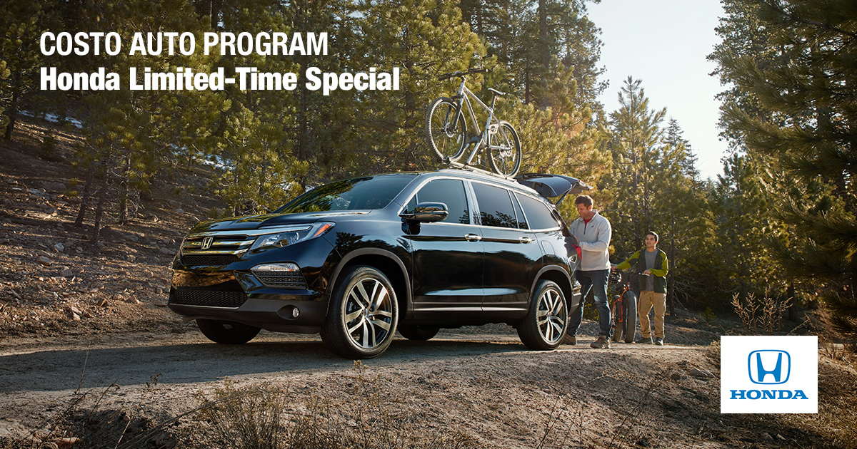 Holiday Limited-Time Specials | Costco Auto Program